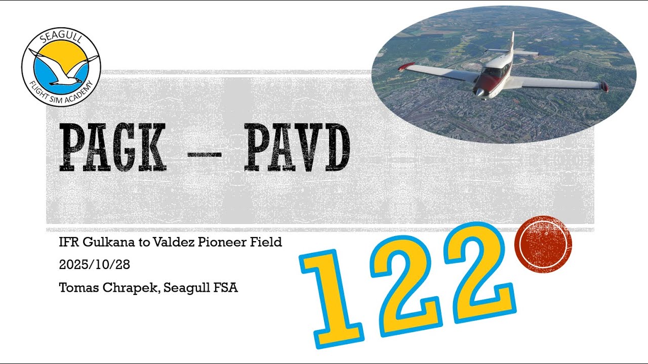LDA Approach | IFR Gulkana to Valdez | Group Flight 122 - YouTube