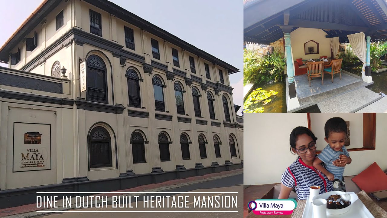 Dine in 18th century Dutch manor Built By Royal House Of Tranvancore ...