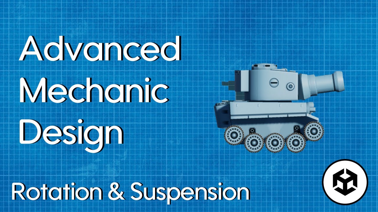 Unity Tank Controlller - Rotation & Suspension - YouTube