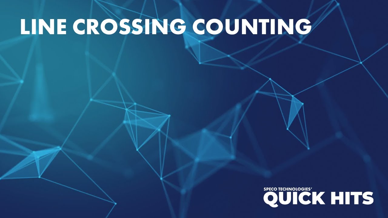 Line Crossing and Counting - Quick Hits - YouTube