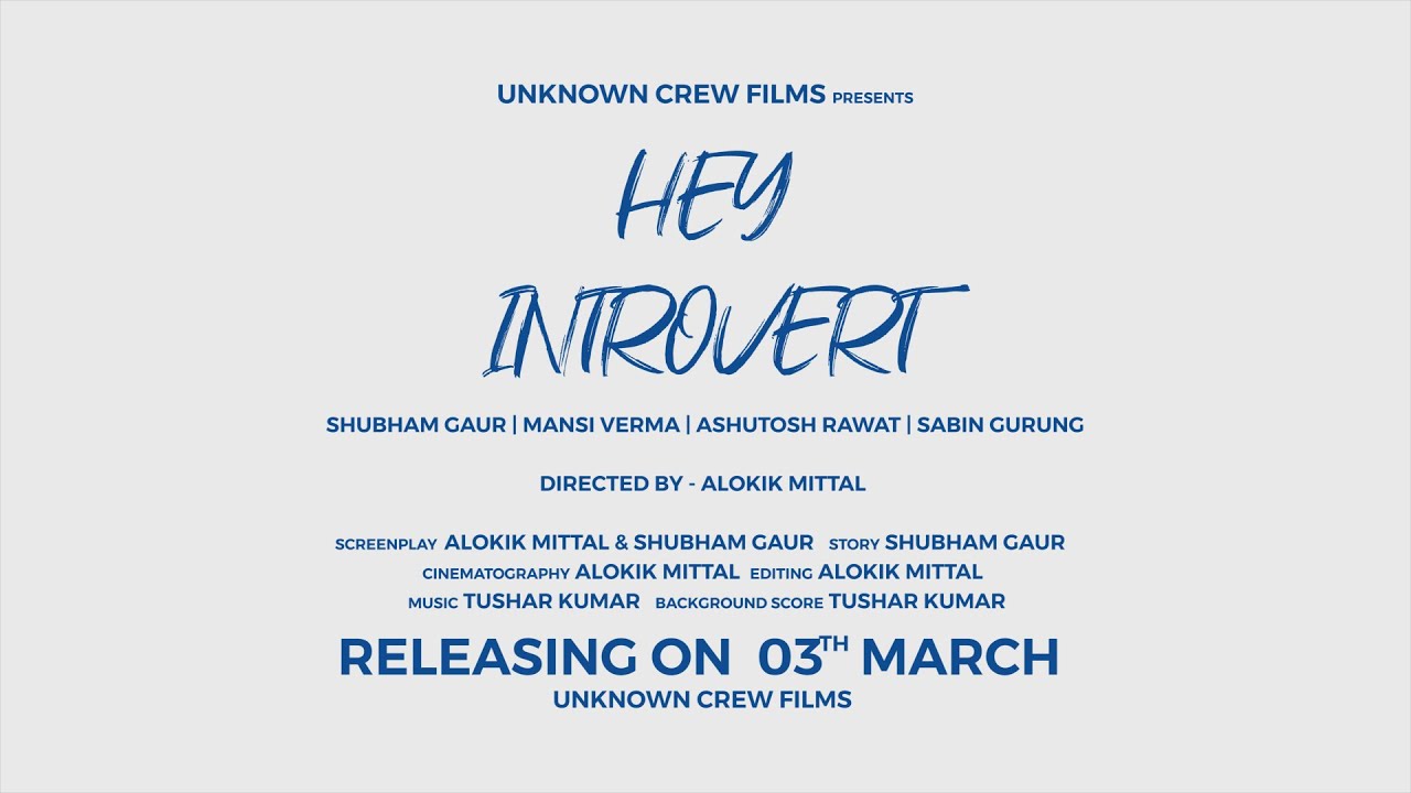 HEY INTROVERT | Trailer | 03 March | Web series - YouTube