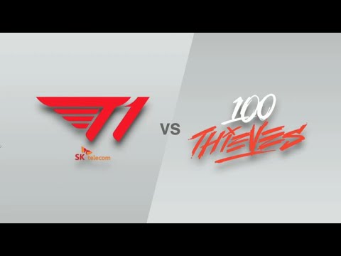 T1 vs 100T Highlights | Worlds 2021 Group Stage Day 5 Group B | T1 vs 100 Thieves - YouTube