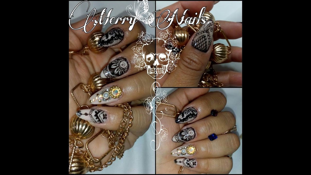 Indu Henna Nails by Merry - YouTube