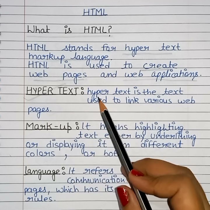 What Is Html In Hindi Html Tutorial For Beginners Html Shorts 8972