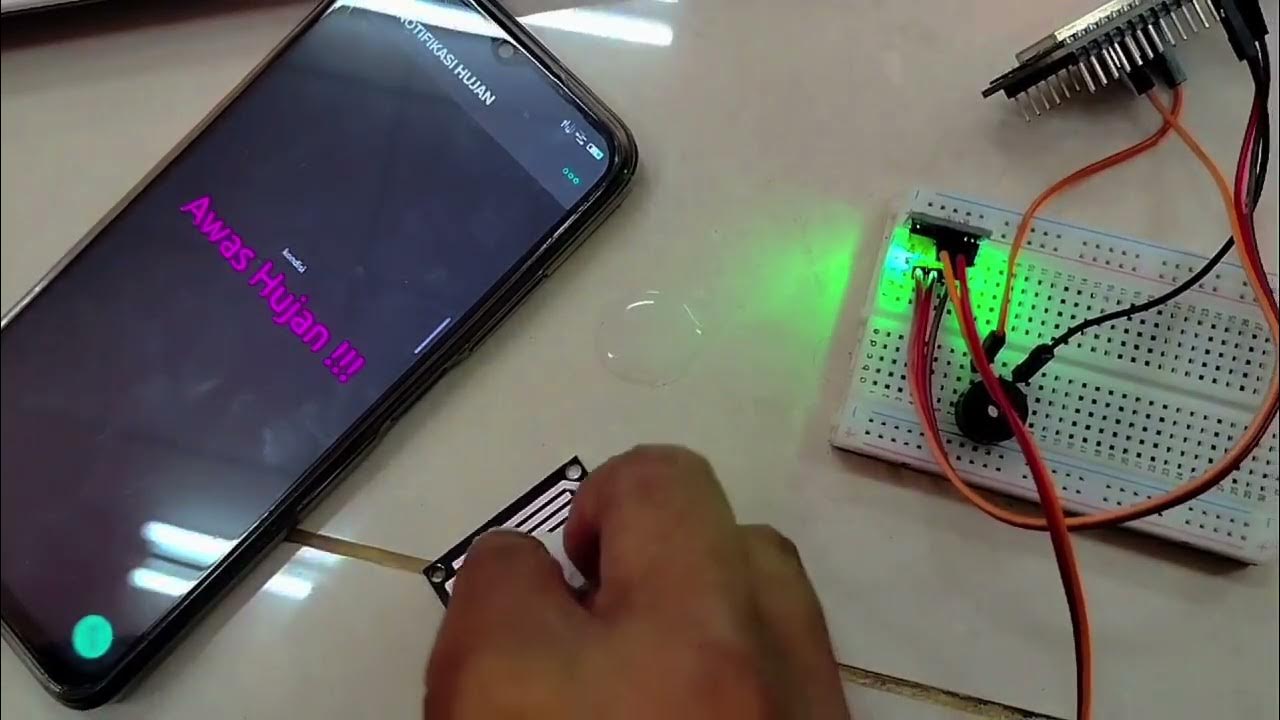 Rain Notification Using ESP32 And Blynk ("Rain Drop Sensor") #arduino #iot #esp32project - YouTube