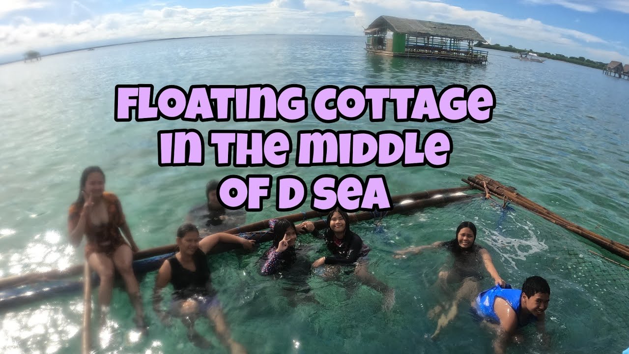 FLOATING COTTAGE in the middle of sea! | BGRY. MOLOCABOC,SAGAY CITY ...
