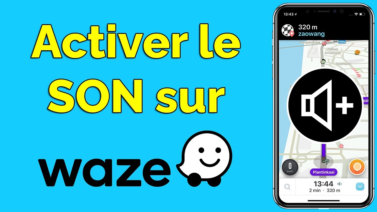 Comment mettre le son sur Waze - YouTube