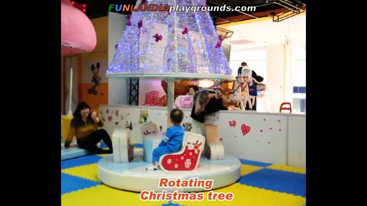 Indoor playground equipment --- Christmas tree - YouTube