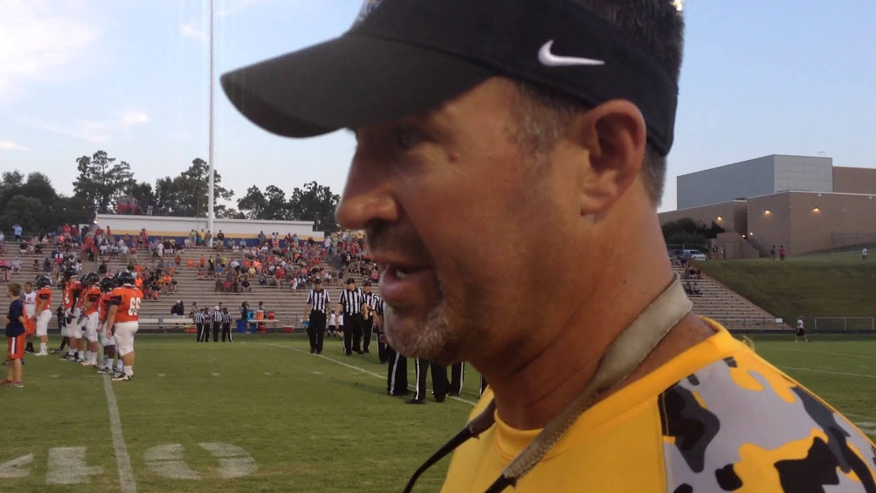 Chesnee Football Coach Lynn Fleming after his team's game at the 2015 ...
