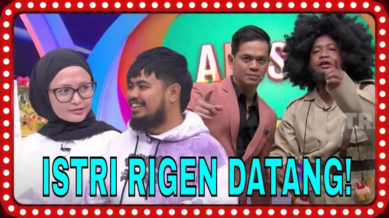 ISTRINYA DATANG, RIGEN GAK BERKUTIK! | MOMEN SERU ARISAN (25/02/25 ...