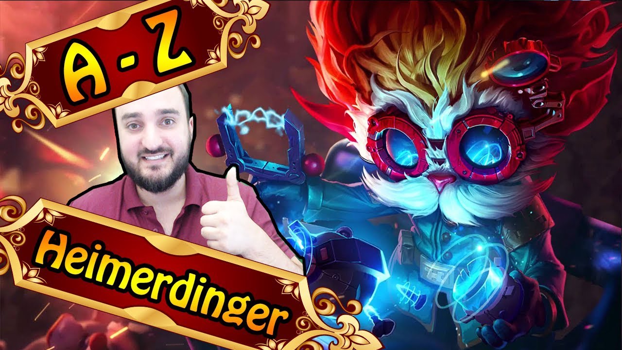 HEIMERDINGER MITTE, funny Canon Champ | League of Legends - YouTube
