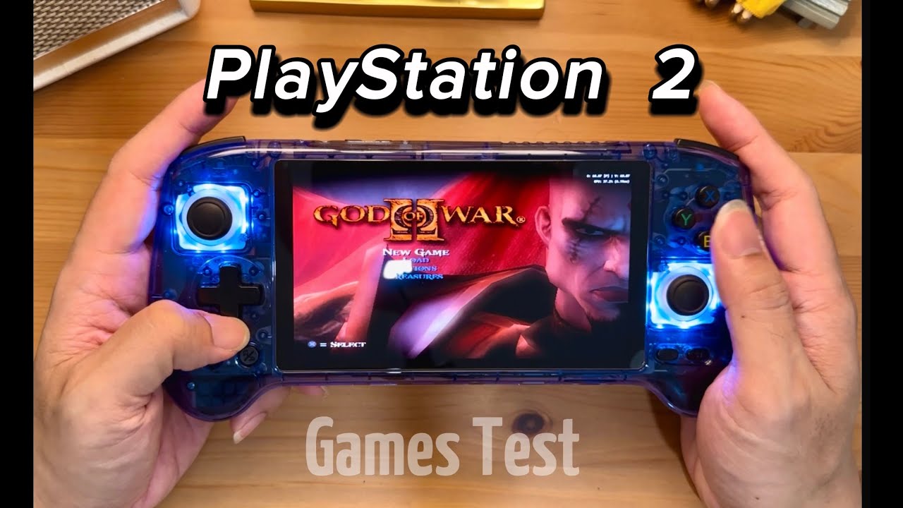 Top 5 PS2 games Tested at Anbernic RG556 Gaming Console handheld ...