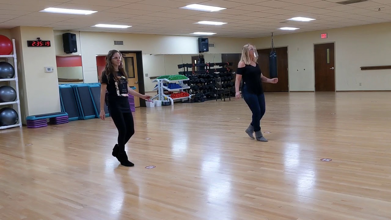 Catch a Good Time line dance - YouTube