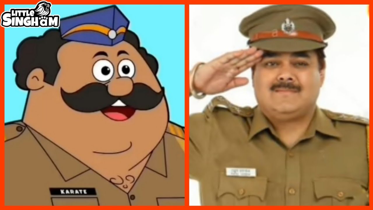 Little singham characters in real life - All cartoon characters - YouTube