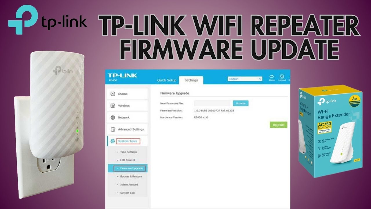 How to update TP Link Extender's firmware? | TP Link Repeater Firmware ...