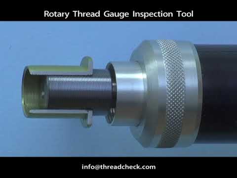 Power Driven Thread Inspection Metric Thread With Fine Pitch - YouTube