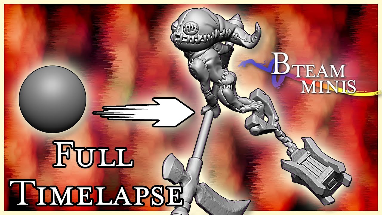 Zelda Twilight Princess Poe Imp Miniature Zbrush Timelapse Youtube