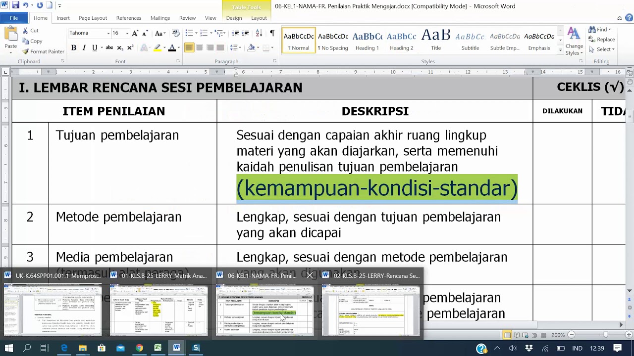 Cara Membuat Rencana Sesi Pembelajaran (Session Plan) - YouTube