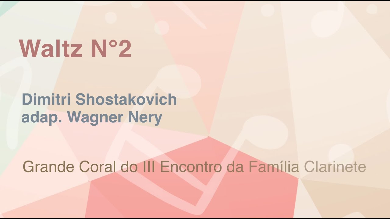 Waltz N°2 – Dimitri Shostakovich – Adap Wagner Nery - YouTube