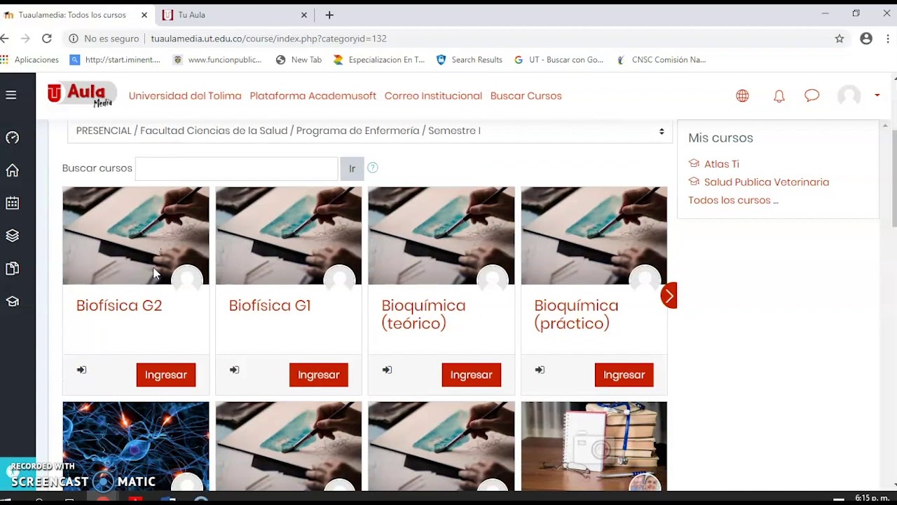 #TuAula | Conoce cómo acceder a los cursos - YouTube