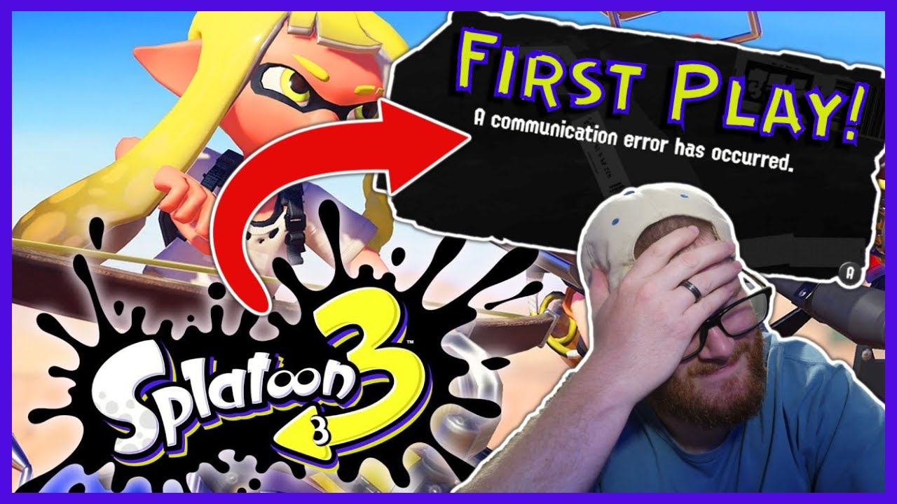 Splatoon 3 is AMAZING but connection falls SPLAT! | First Play - YouTube
