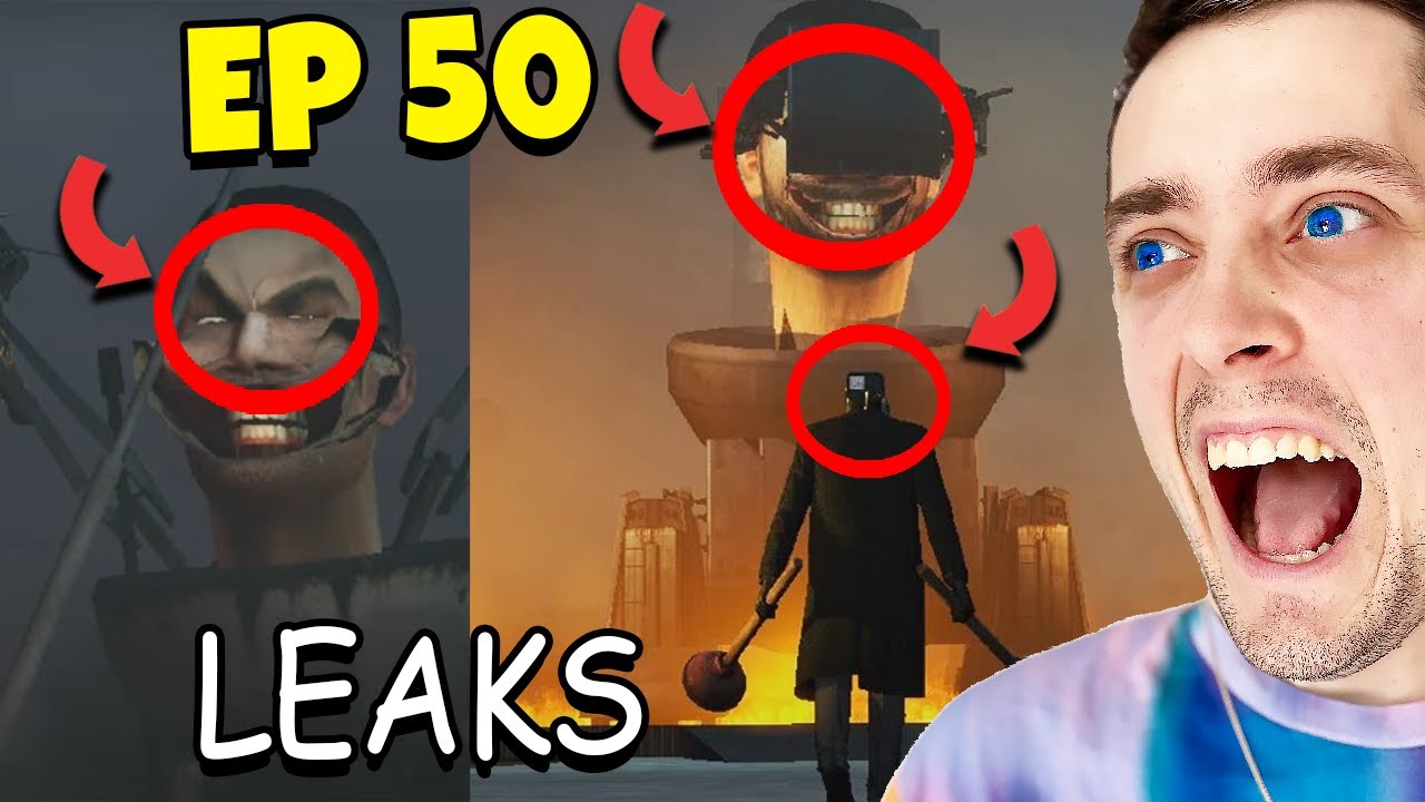 SKIBIDI TOILET 50 LEAKS! - YouTube