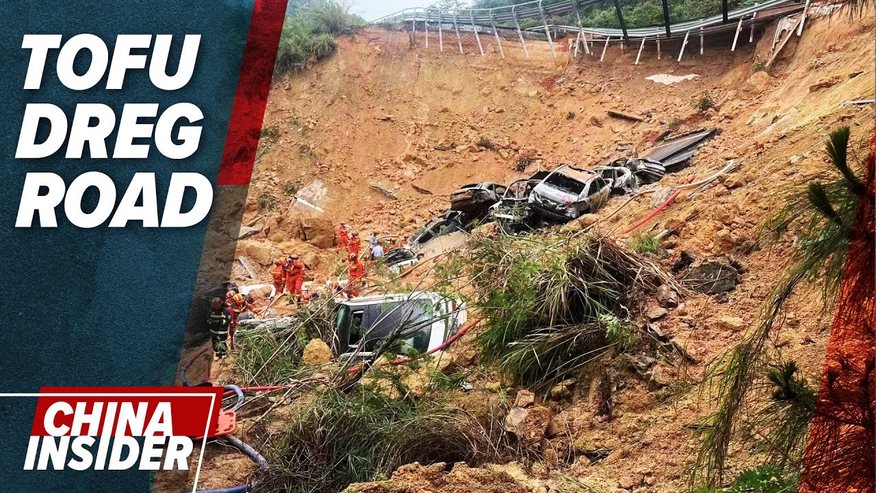 Tofu Dreg Road Collapse - YouTube