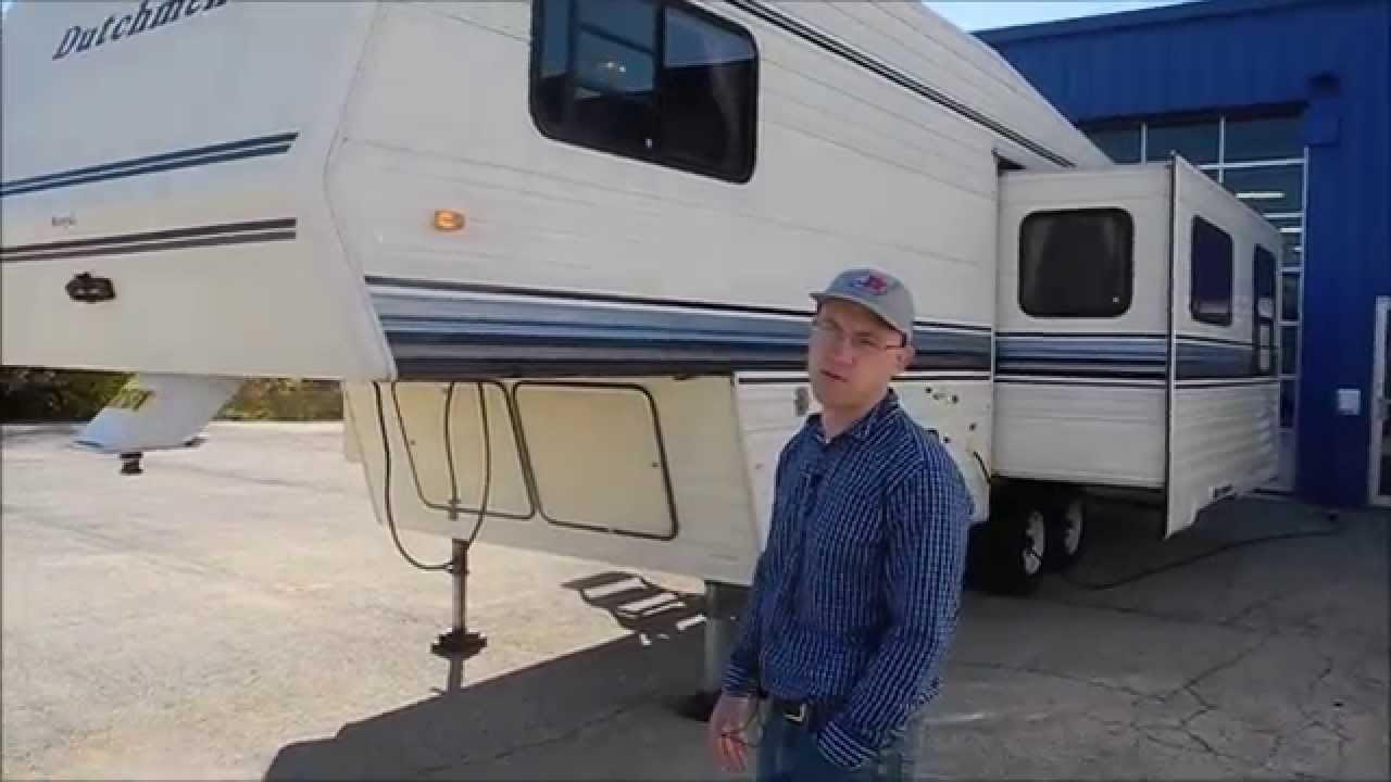 *SOLD* 1992 Dutchman Fifth Wheel Camper RV i94rv.com - YouTube