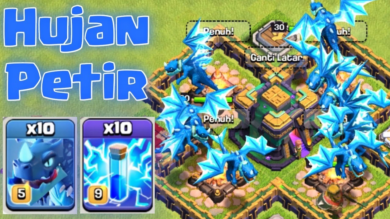 DRAGON+PETIR ATTACK [COC INDONESIA] - YouTube