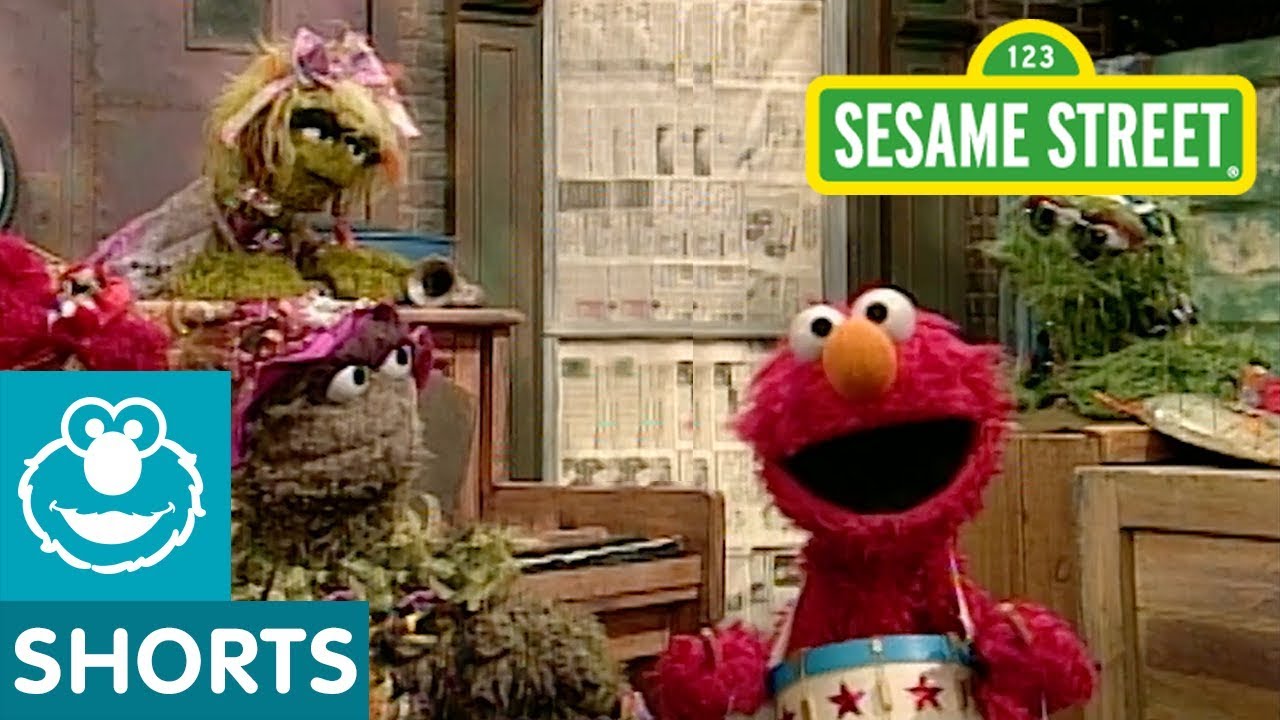 Sesame Street: Elmo Joins Oscar's Band - YouTube