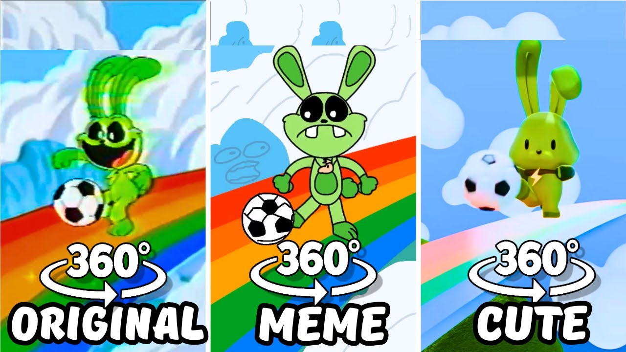 360 VR Smiling Critters ORIGINAL vs MEME vs CUTE | Poppy playtime - YouTube