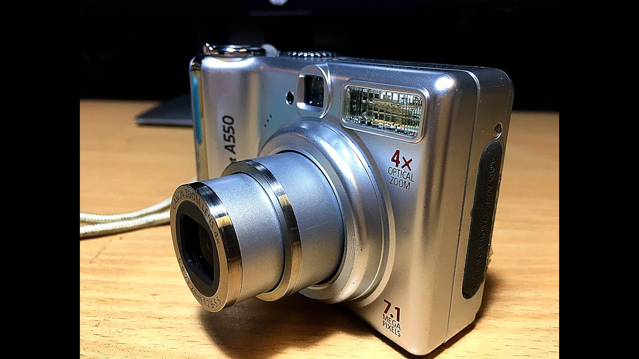 Preview of Canon Powershot A550 Digital Camera & Sample Photos - YouTube