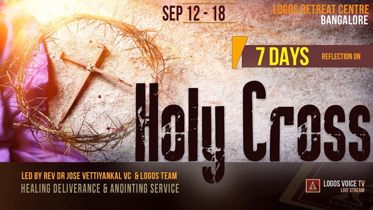 Reflections on Holy Cross | 17-Sep-2022 | Logos Retreat Centre - YouTube