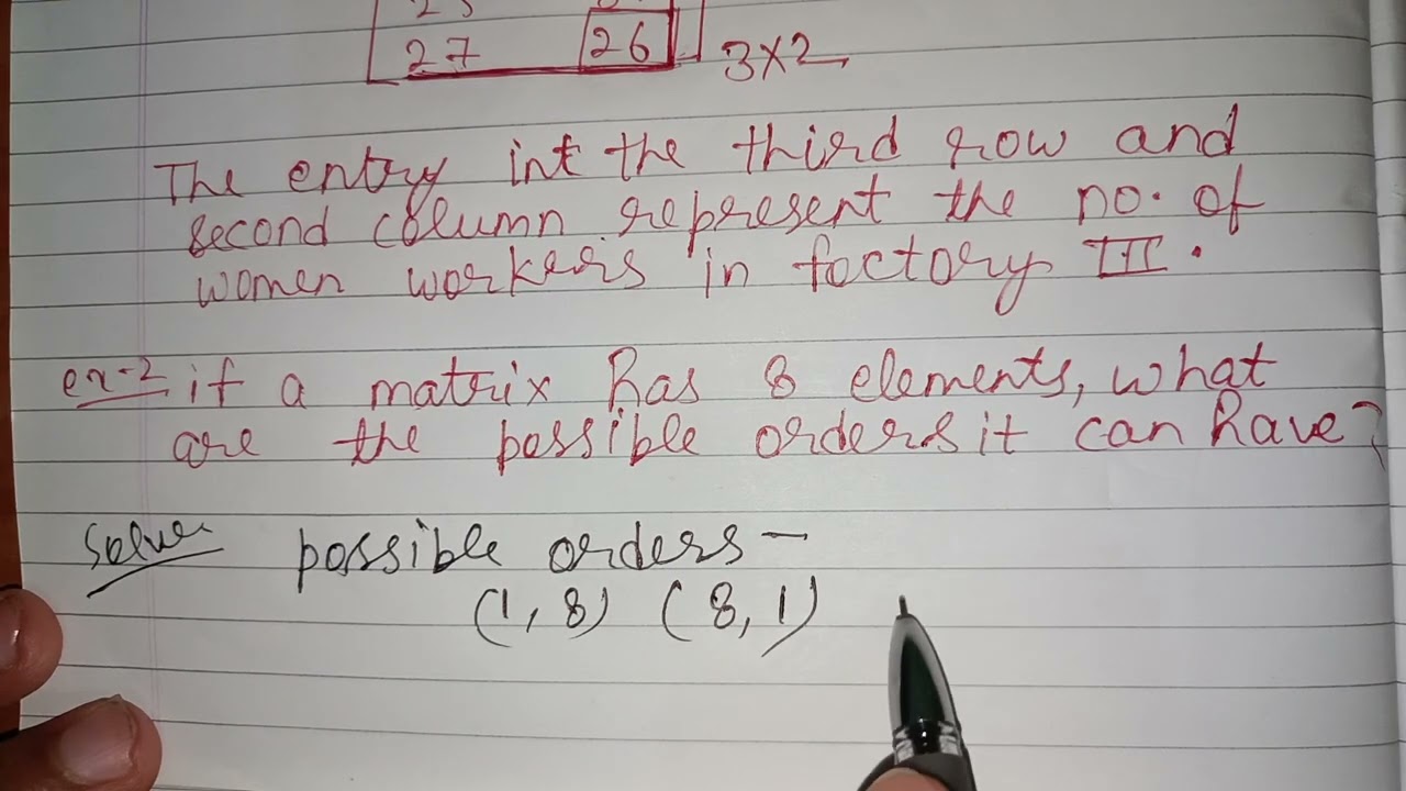 Class 12 Mathematics Chapter 3 Example 1 to 5 . - YouTube