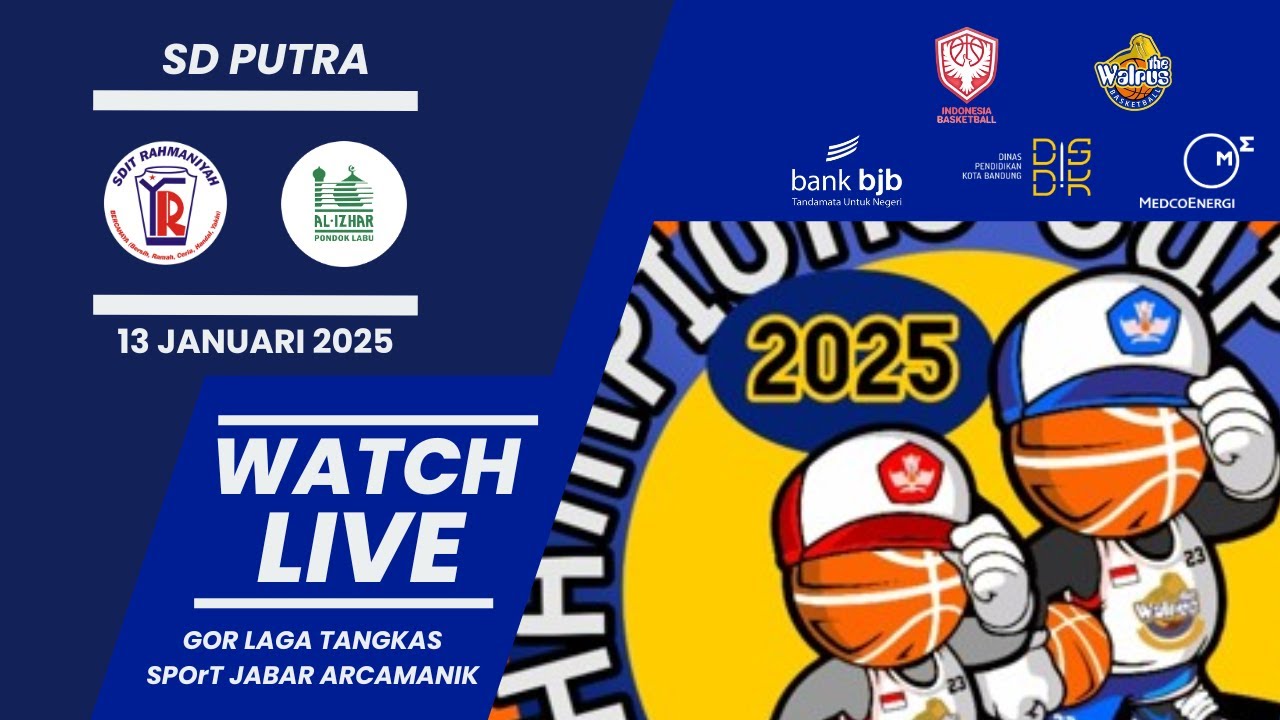 SDIT RAHMANIYAH DEPOK vs SD AL IZHAR PONDOK LABU | PUTRA - YouTube