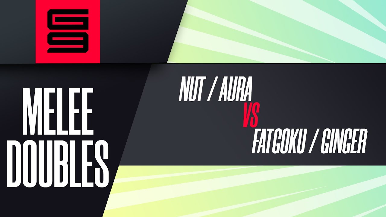 nut / Aura vs FatGoku / Ginger - Melee Doubles Losers Top 8 - Genesis 9 ...