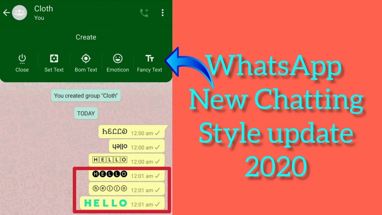 Whatapp New Chatting Style Update 2020 Awesome Tricks YouTube whatapp-new-chatting-style-update-2020-awesome-tricks-youtube