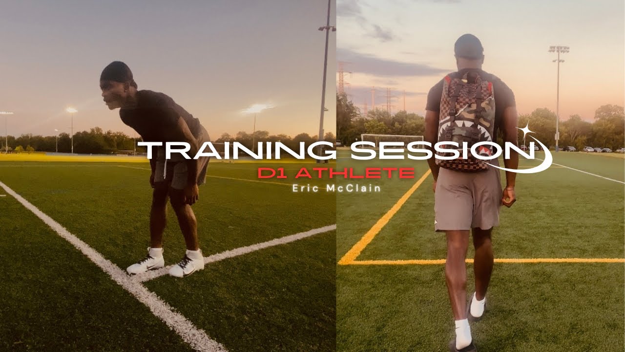 DAY IN LIFE D1 FOOTBALL PLAYER: SUMMER TRAINING - YouTube
