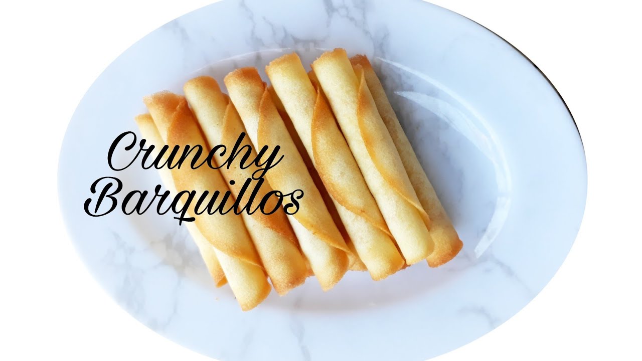 Perfect and Crunchy Barquillos | Cigaritte Cookies | Lyn's Little ...