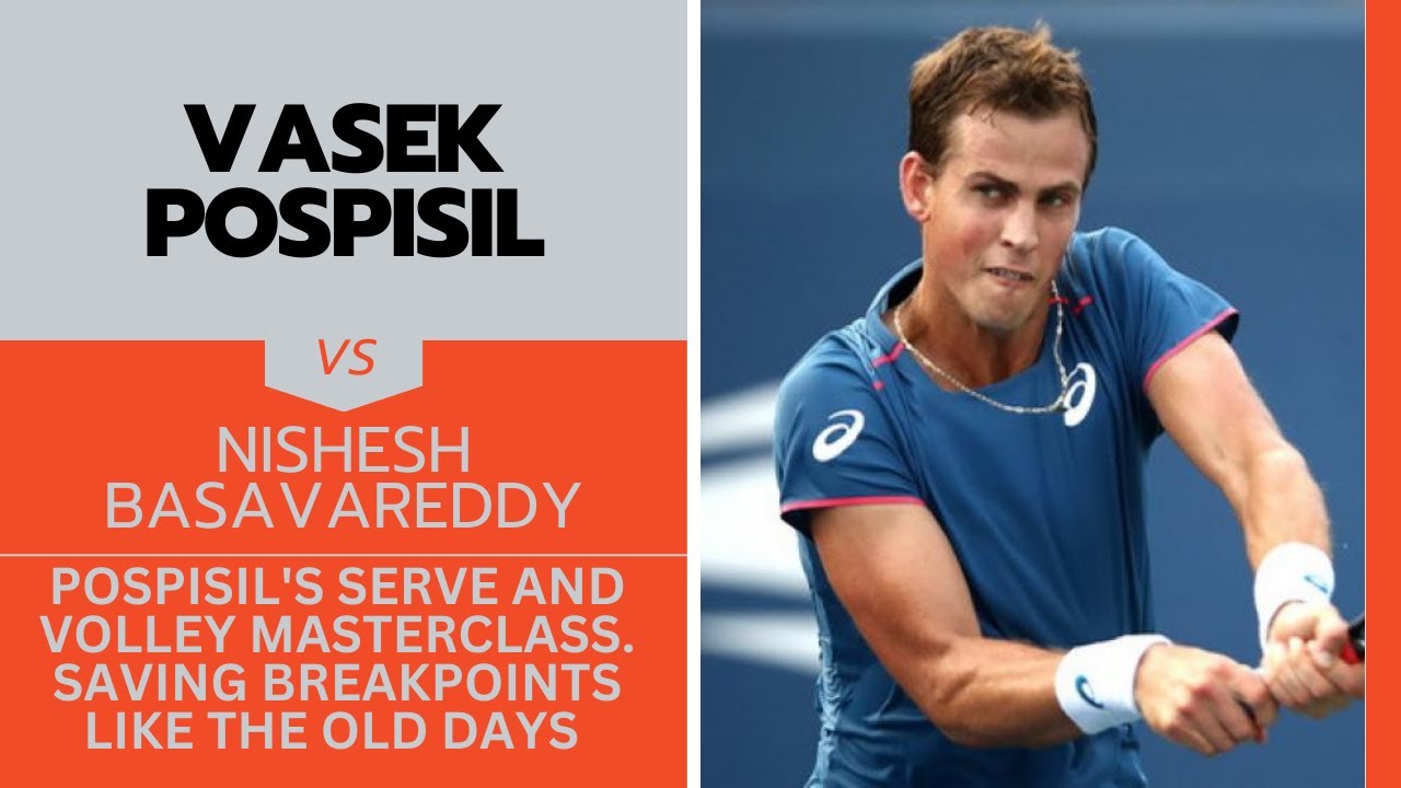 Pospisil's Serve and Volley Masterclass | Saving Breakpoints Like the ...