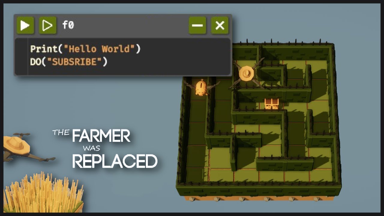 Programming is really damn hard, and I'm bad at it! | The Farmer Was Replaced - YouTube