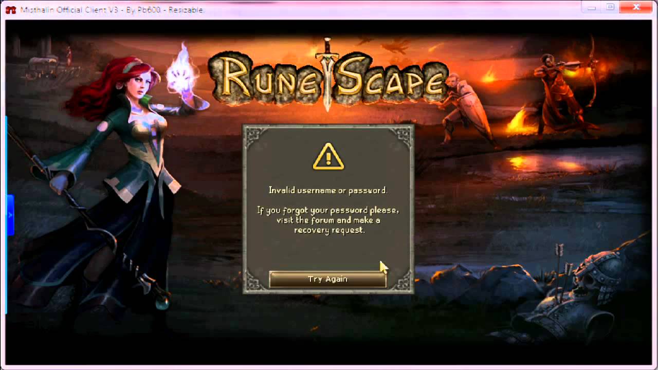 New runescape login screen System. - YouTube
