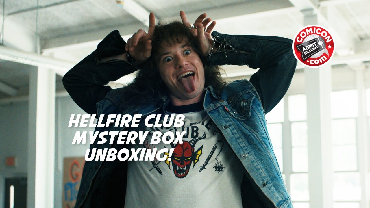 The Stranger Things Hellfire Club Mystery Box Is Open! - YouTube