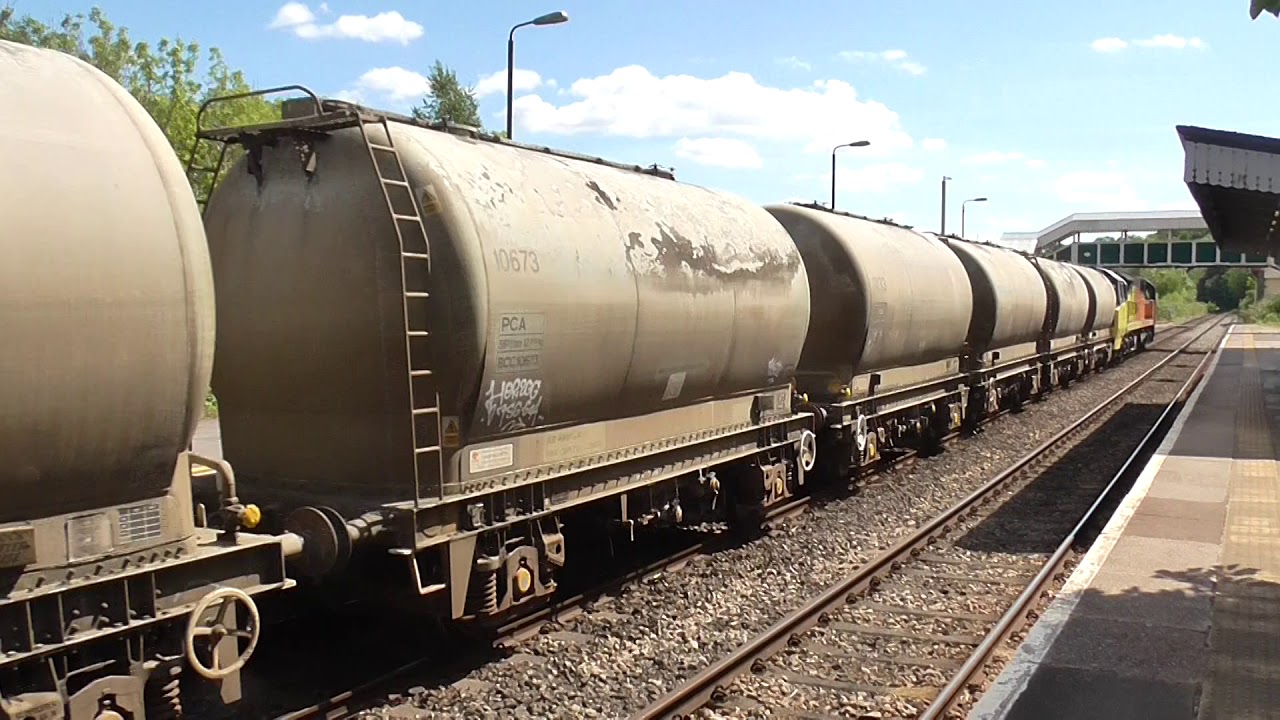 Colas Rail Class 70 no: 70802 @ Chepstow {6C36} 12/05/2020. - YouTube