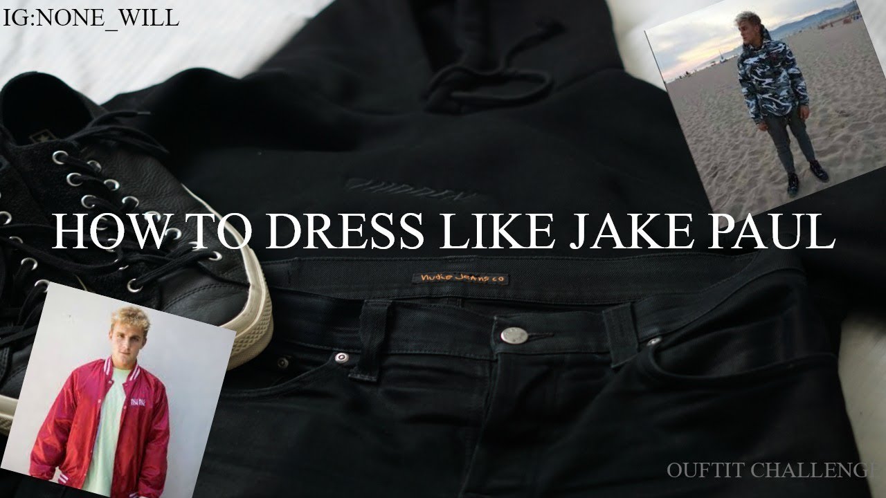 HOW TO DRESS LIKE JAKE PAUL!!! ( OUTFIT CHALLENGE) - YouTube