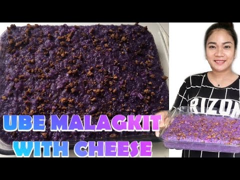 UBE MALAGKIT WITH CHEESE! SUPER DELICIOUS AND EASY TO MAKE! - YouTube