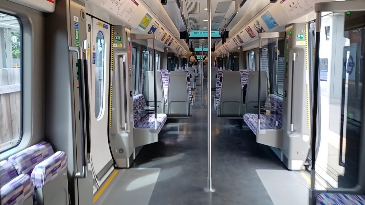 Elizabeth Line Class 345 walkthrough at Abbey Wood - YouTube