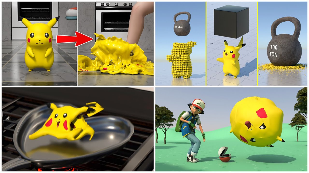 Fun Ways to Catch a Pikachu!! [Pokemon Parody] - YouTube