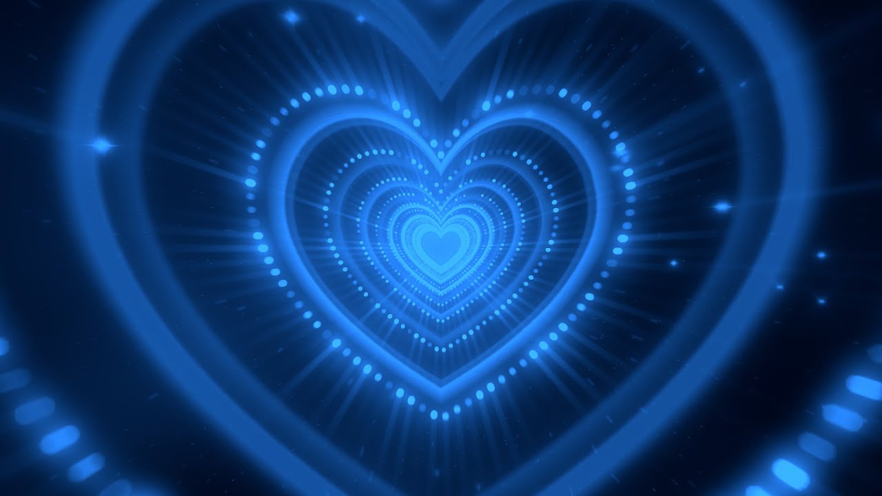 Cool Blue Heart Backgrounds