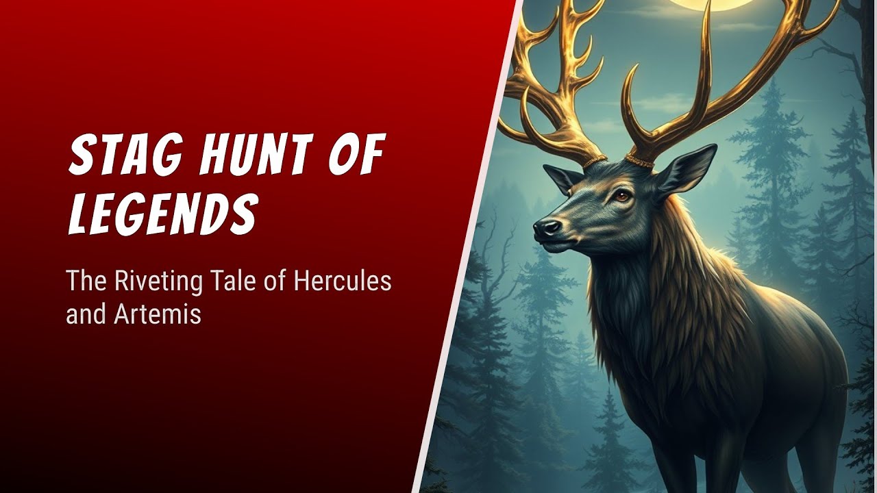 Hercules Hunting the Stag of Artemis – Greek Myth for Kids 🏛️🦌💪 - YouTube